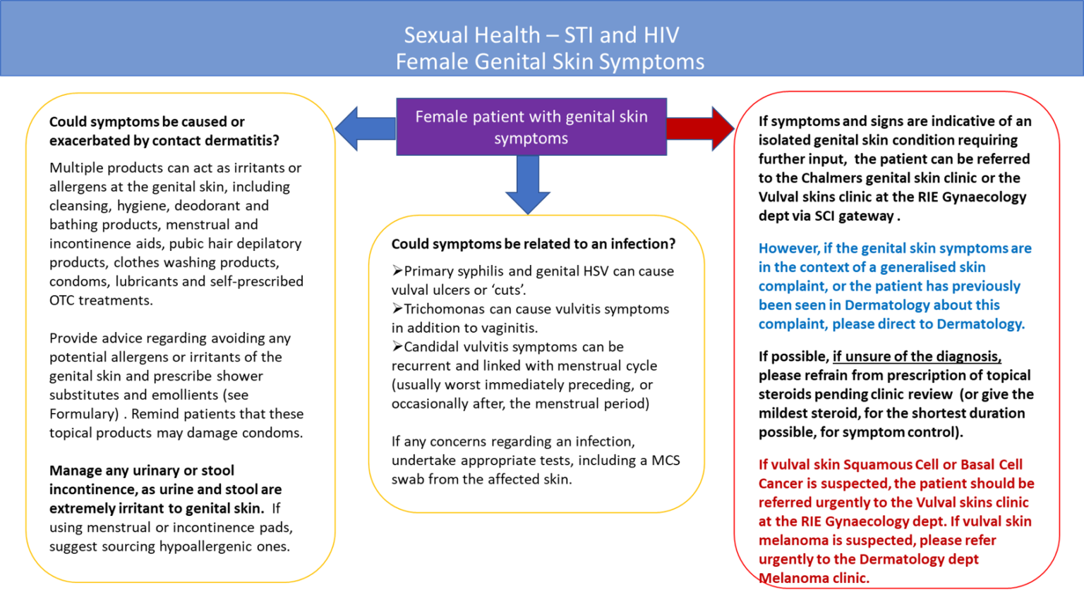 Female Genital Skin Symptoms – RefHelp